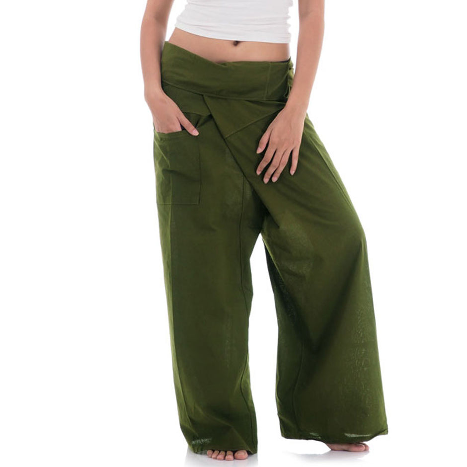 How to Wear Thai Fisherman Pants – Quick & Easy Wrap Tutorial – My Thai ...
